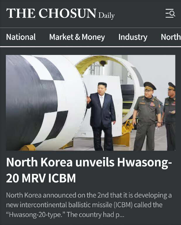 The Chosun Daily brings Korea's news to the world via AI translation