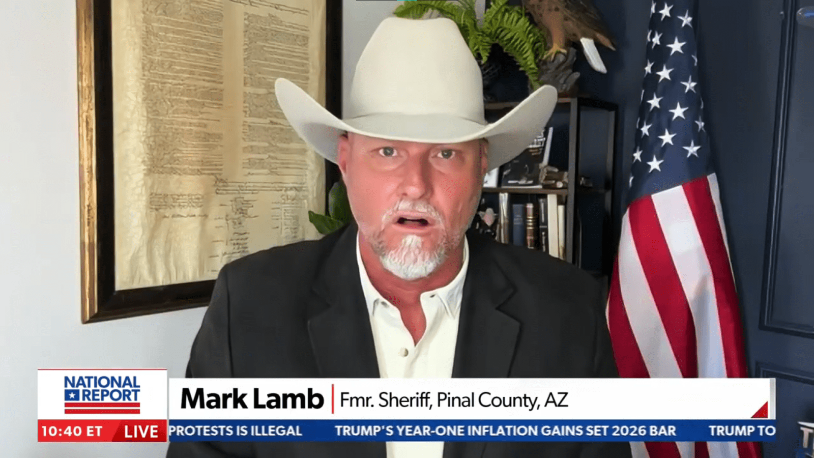 MAGA sheriff shakes with rage in rant over 'irritatingly high' ICE care ...