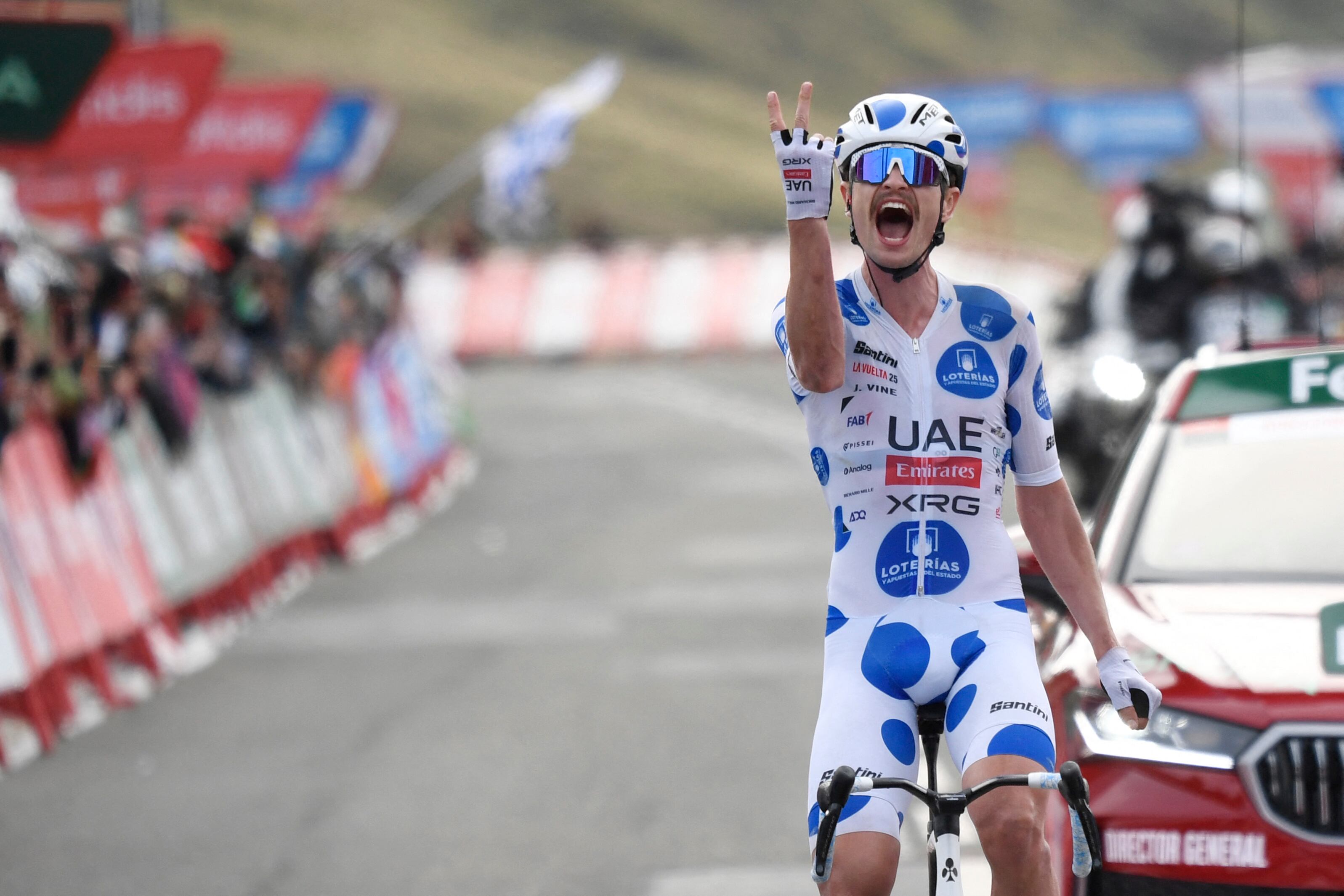 Vuelta a España: triunfo de Jay Vine en la 10ª etapa y Vingegaard es nuevo líder