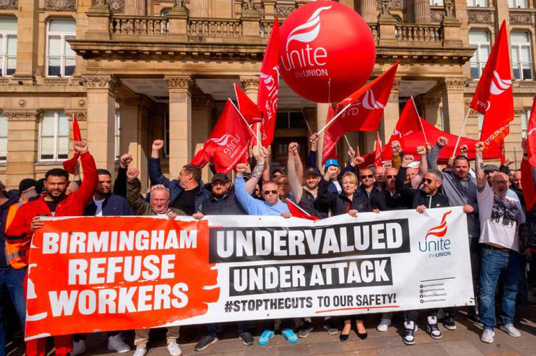 'Hundreds' expected at Birmingham bin strike rally as union condemns ...