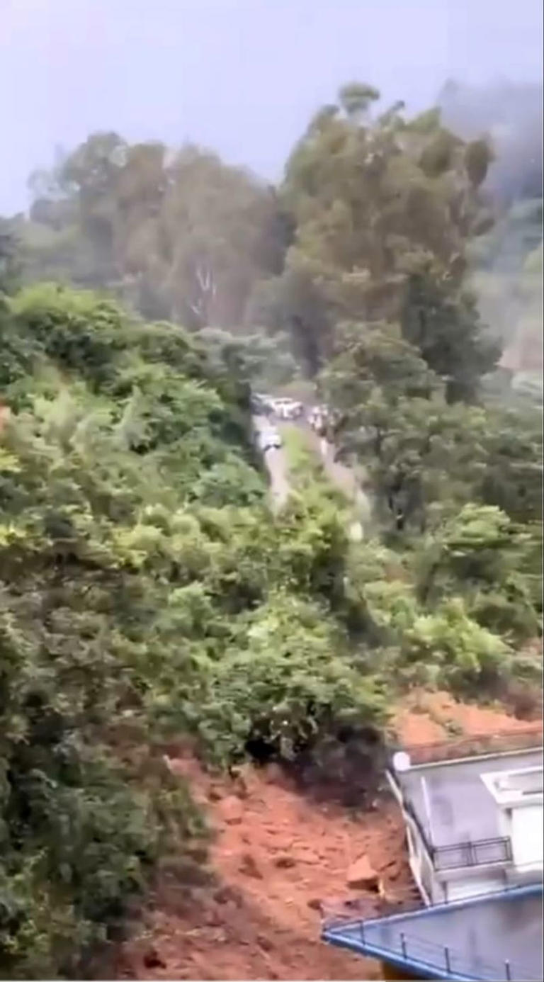 Landslide hits Himachal's Sundernagar; rescue operation under way