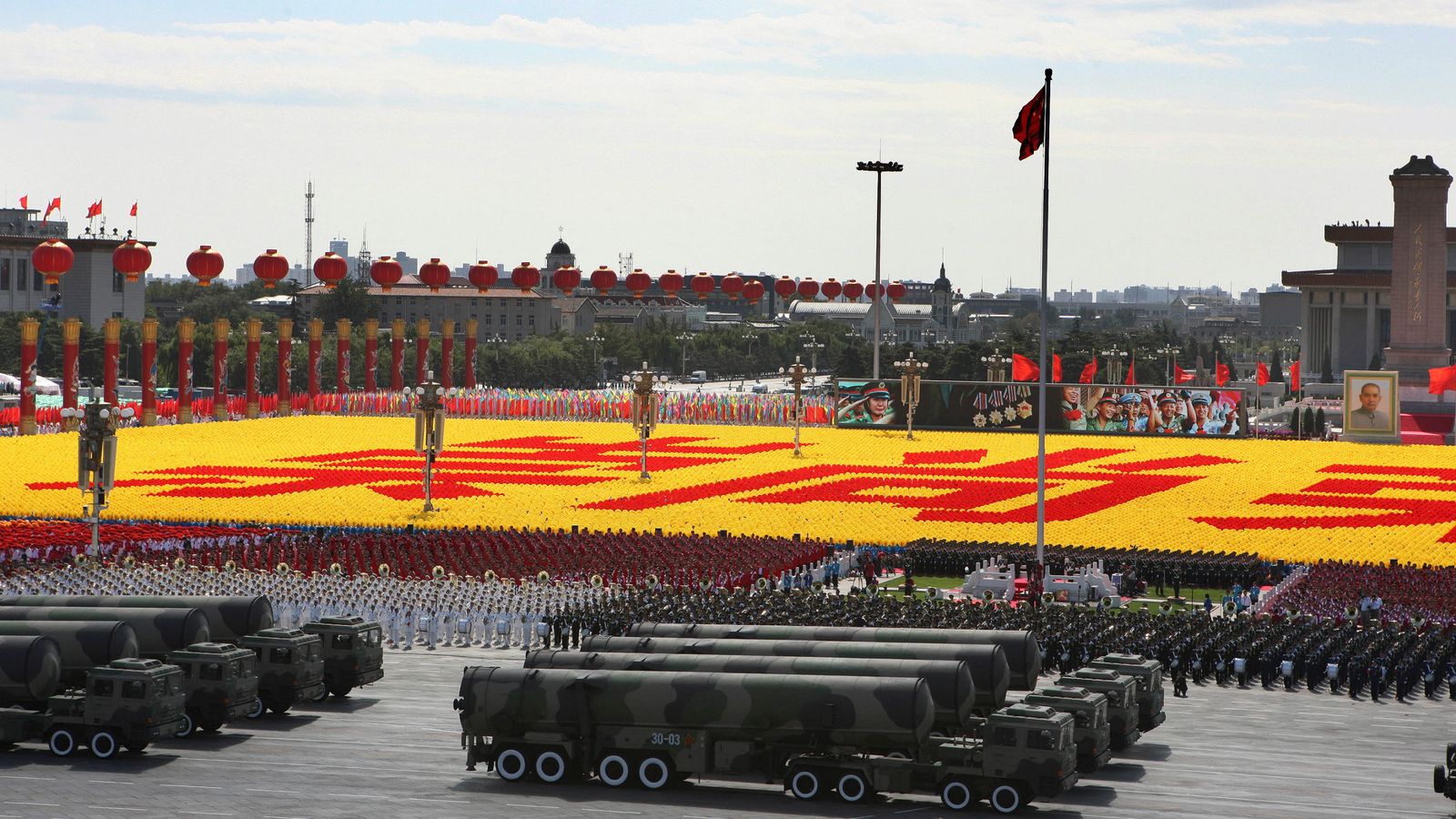 How China's massive parade compares to other military spectacles