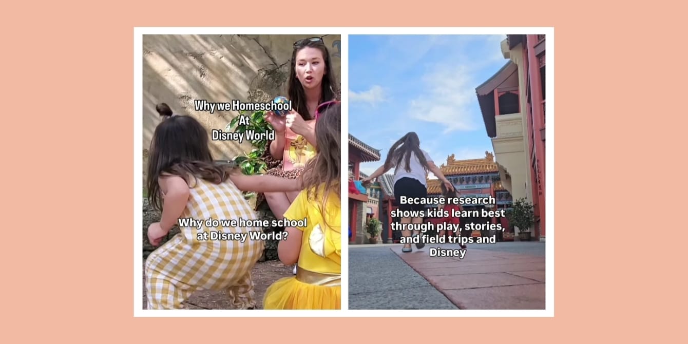 This Disney mom turned theme parks into her kids’ classroom—and parents ...