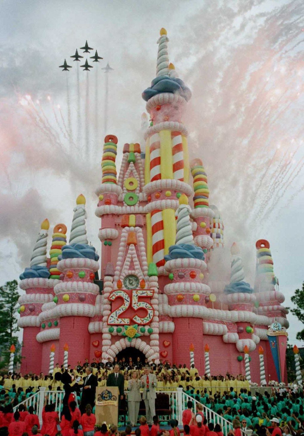 See the magic of Cinderella Castle at Walt Disney World through the years