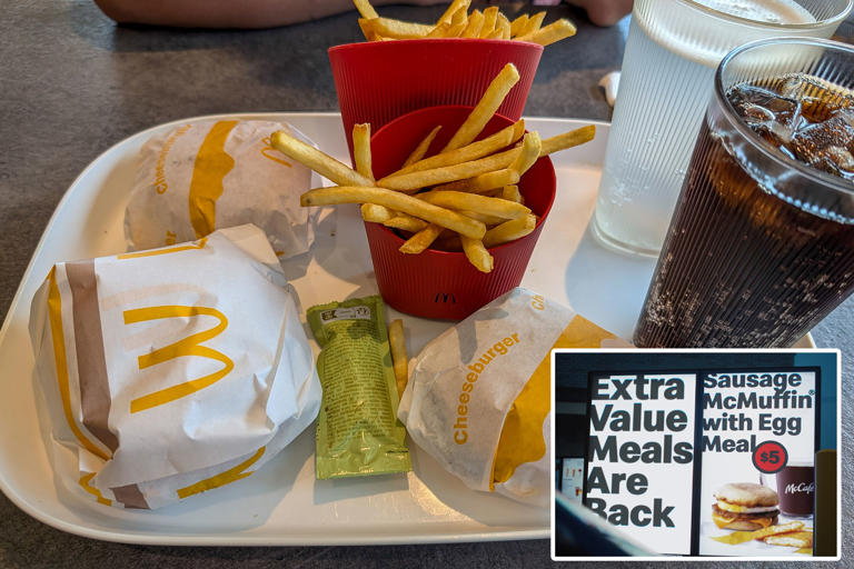 McDonald’s is finally bringing back Extra Value Meals with combos for ...
