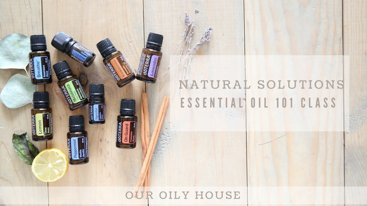 Essential oil 101 crash course | Online oil class