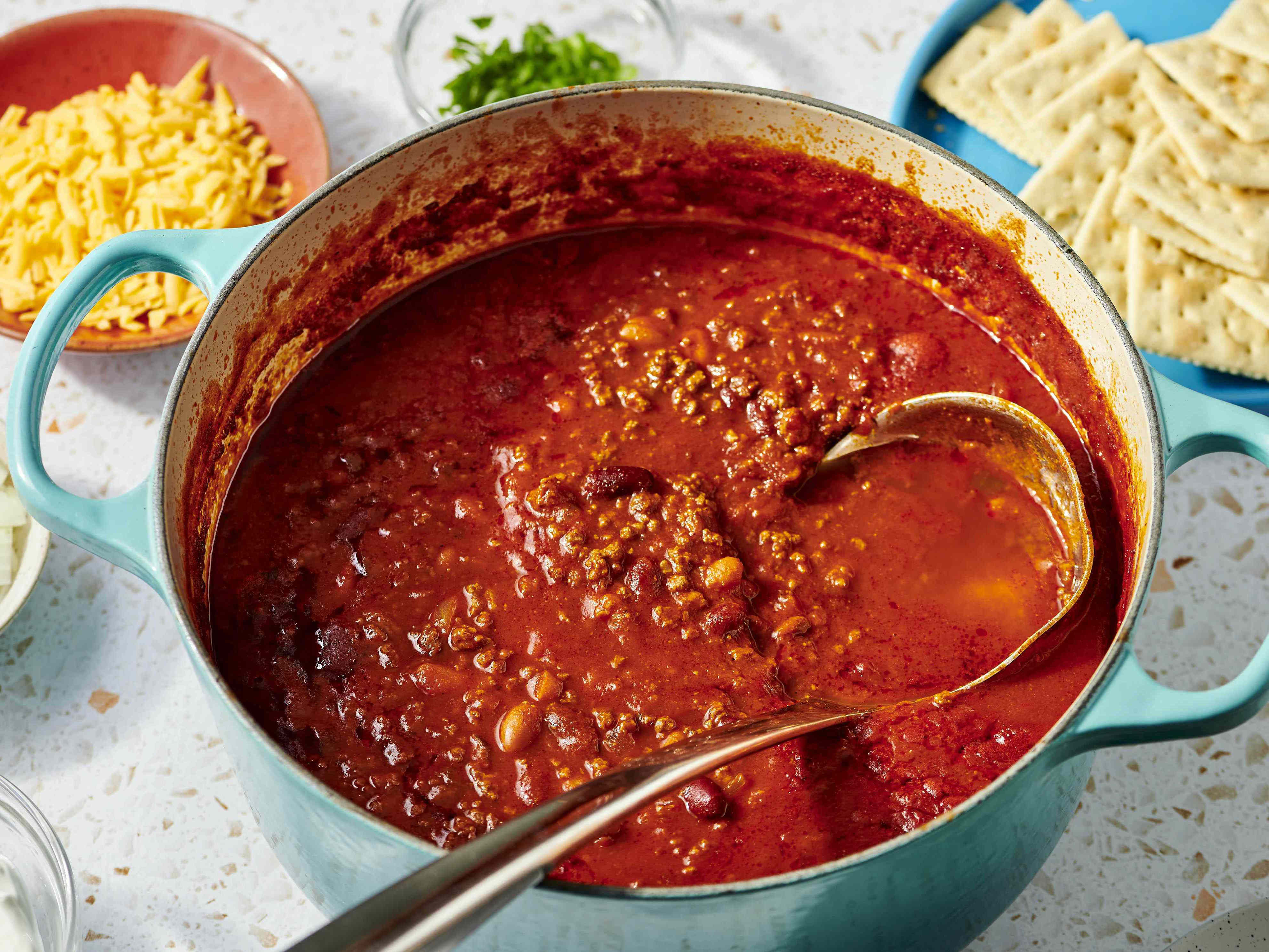 My dad has won 3 chili cook-offs—you’ll never guess his secret ingredient