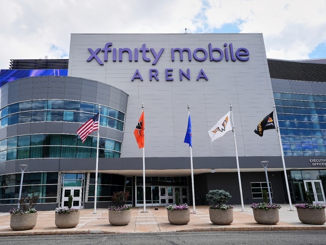 Xfinity Mobile Arena Signage Revealed