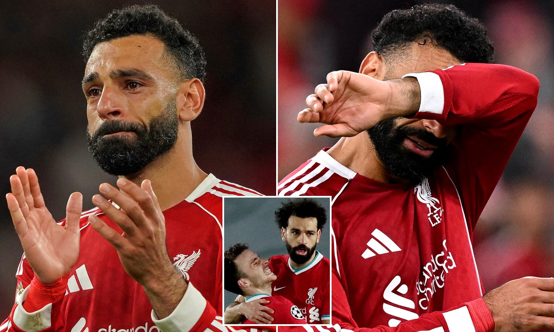Mohamed Salah opens up on breaking down in tears when Liverpool fans ...