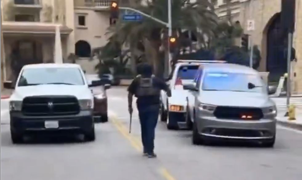 Man accused of towing ICE SUV during LA immigration operation found not ...