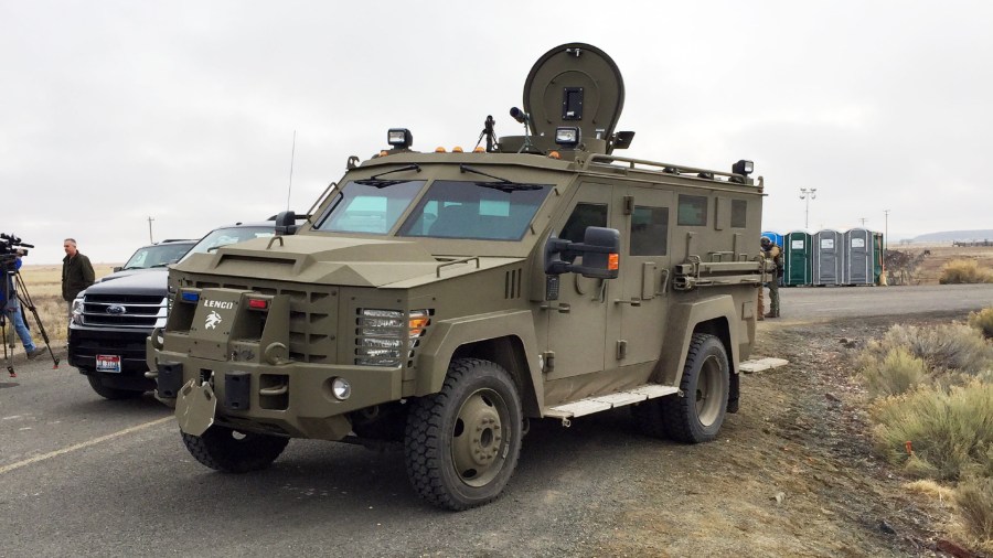Big Rapids man critical after being struck by armored vehicle ...