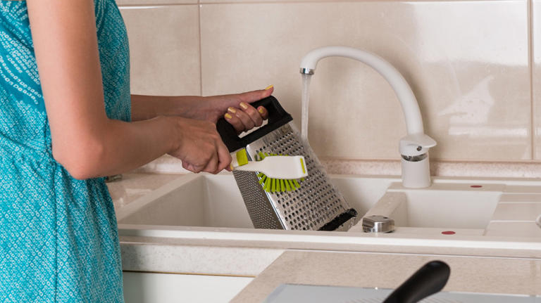 Box Graters Are A Pain To Clean, Until You Use This Simple One-Step Method