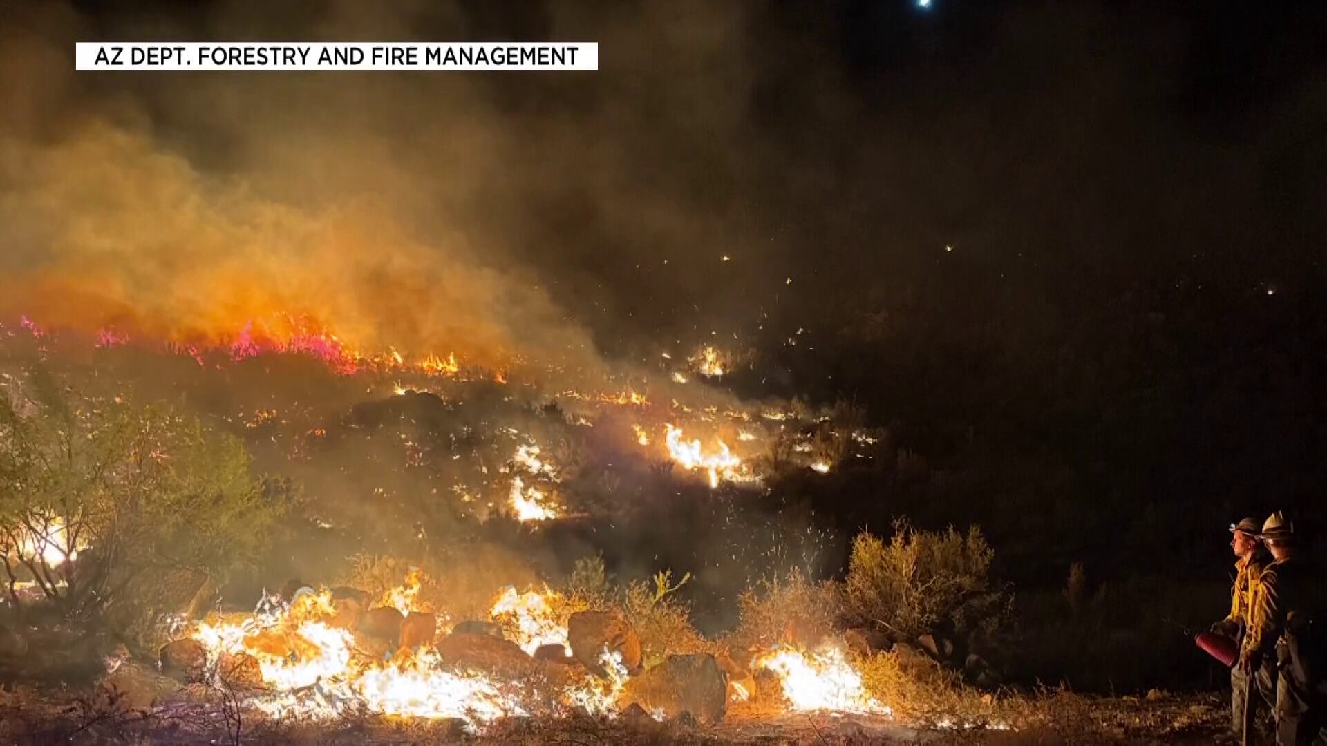 Lightning-sparked wildfires on the rise across Arizona