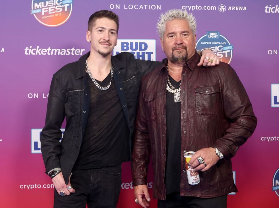 Guy Fieri’s son Hunter marries Tara Bernstein at family’s California ranch