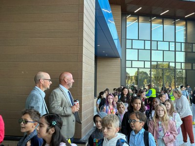 Photo gallery: First day of school at Schulte K-8 School