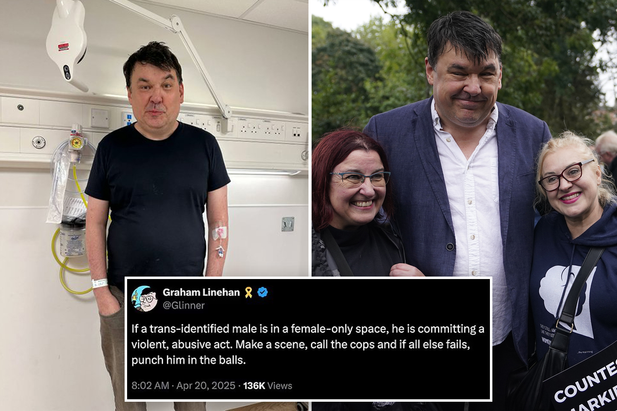 ‘The IT Crowd’ creator Graham Linehan arrested by UK cops over ‘anti ...