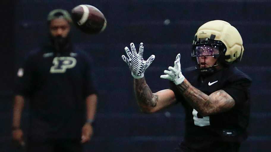 Purdue WR Michael Jackson III Makes Promise Regarding Touchdown ...