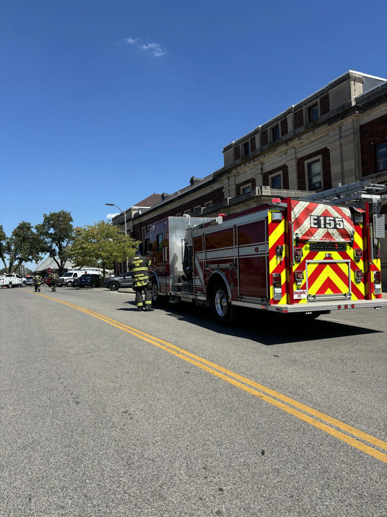Champaign Fire Department responds to Black Dog for fire
