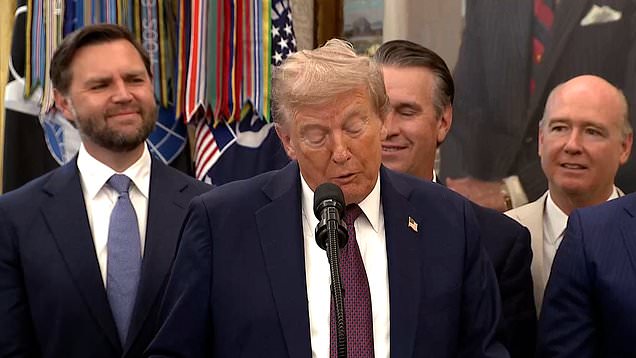 Trump announces movement of US Space Command in first speech since ...