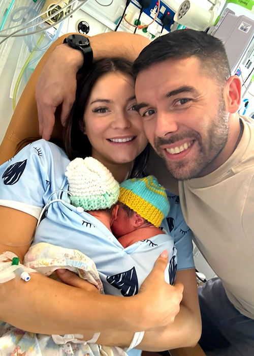 Rachel Gorry shares emotional update as she brings her twins home