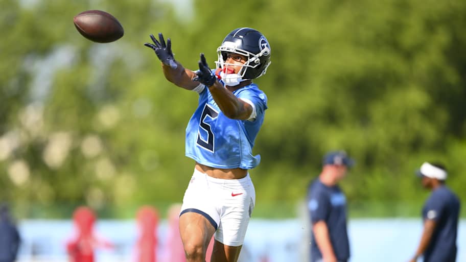 Titans Rookie WR Named Starter on Week 1 Depth Chart