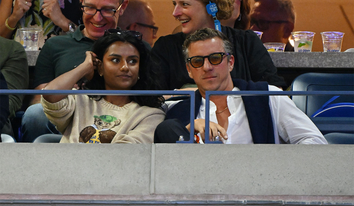 Bridgerton Star Simone Ashley locks lips with mystery man at US Open