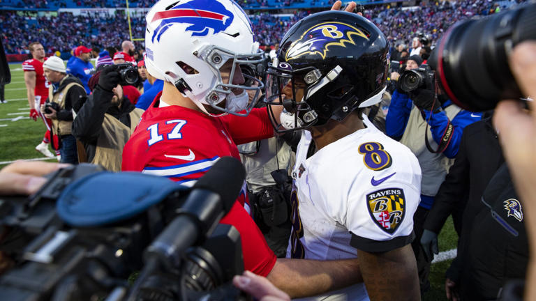 Josh Allen vs. Lamar Jackson: Head-to-head record, MVP race, stats for Ravens vs. Bills Week 1 ...