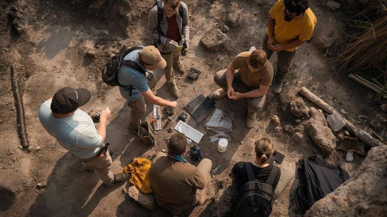 Archaeologists uncover structures older than humanity itself