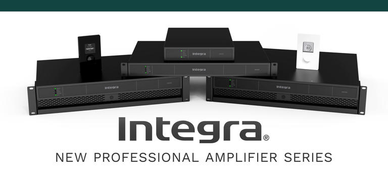 All-New Integra Pro Amplifier Series Adds Power and Flexibility