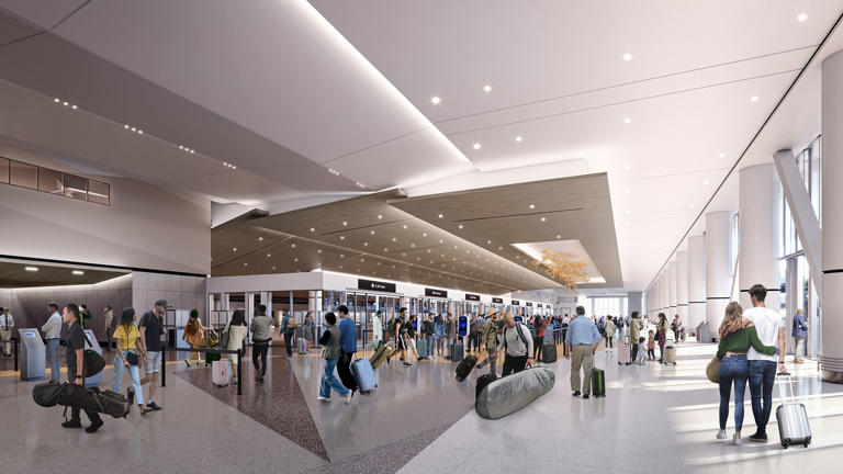 New Terminal 1 at San Diego airport offers modern design and green features