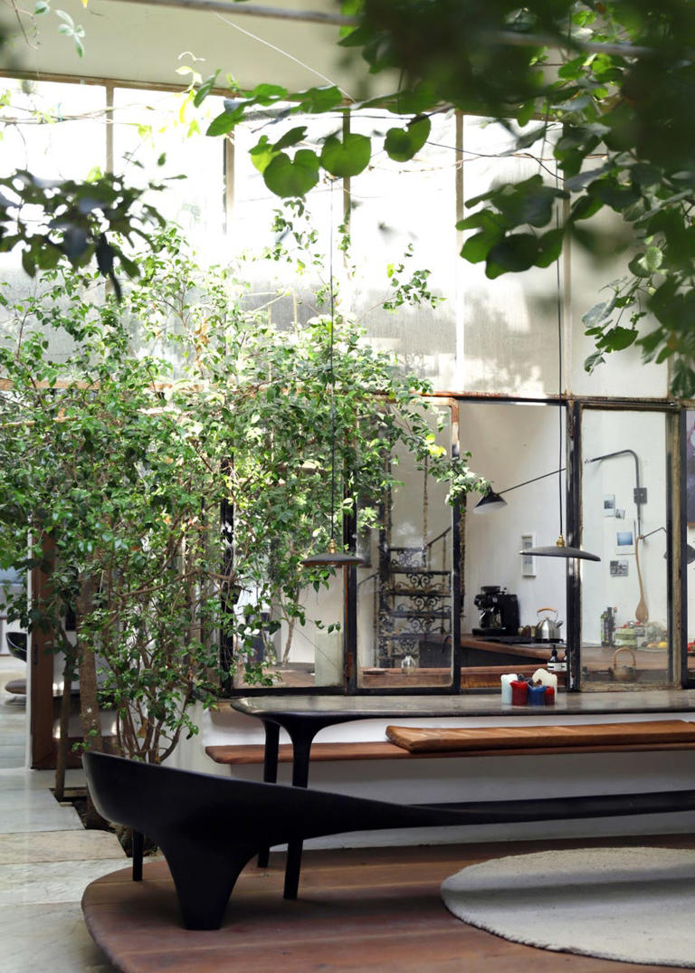Living under a canopy of trees: Valentin Loellmann’s atelier is an ...