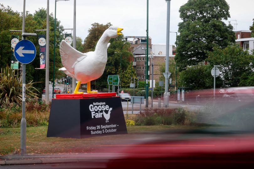 Goosey arrives early as Nottingham Goose Fair 2025 countdown begins