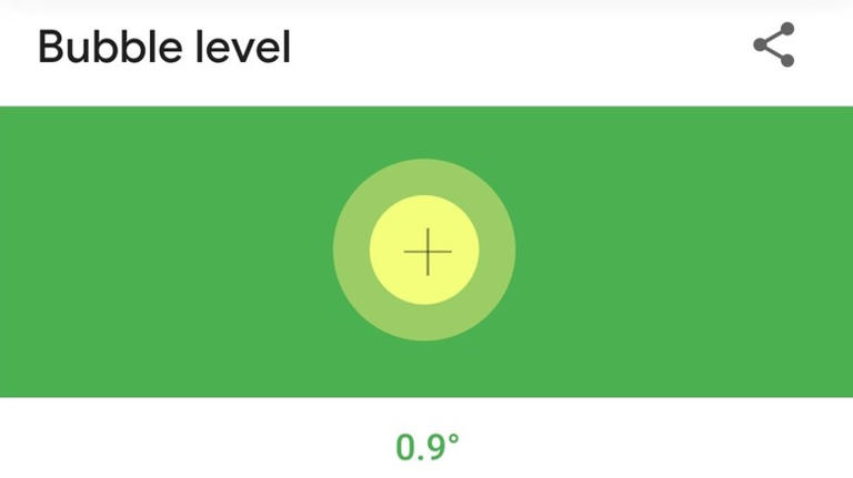 Your Android Device Can Also Be A Bubble Level - Here's How To Access It