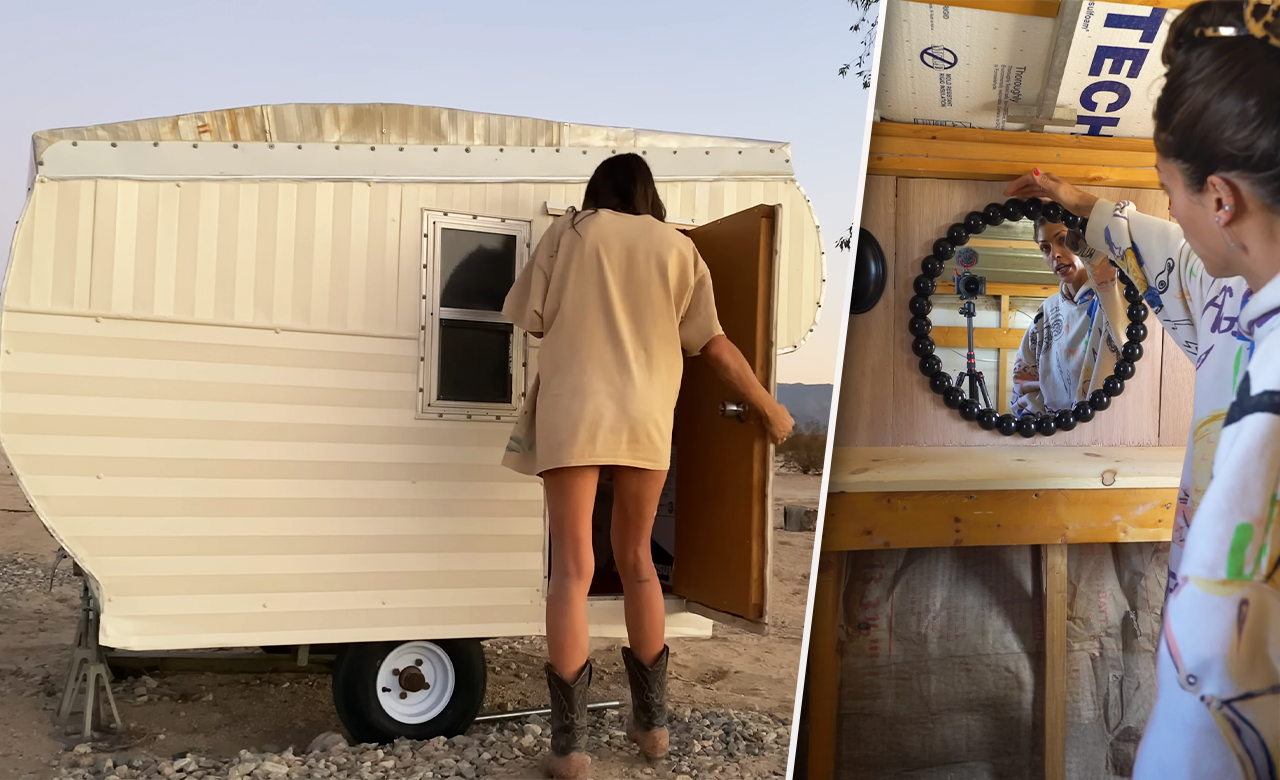 My first attempt at solar power: camper make over!