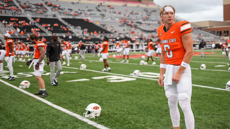 Oklahoma State's QB Situation Remains Complex After Hauss Hejny Injury