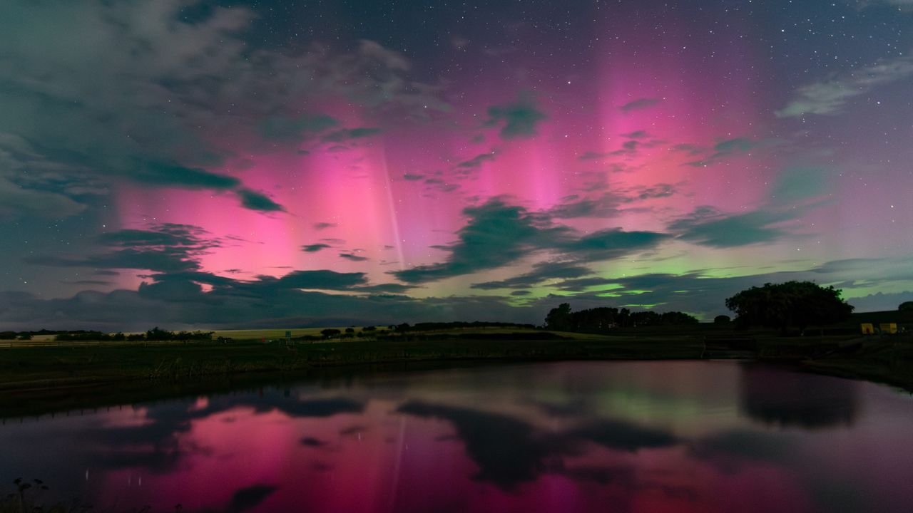 Cannibal solar storm sparks dazzling northern lights across Europe and ...