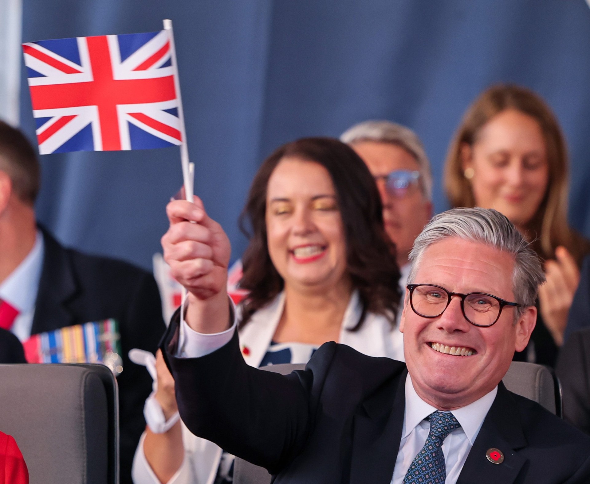 Keir Starmer's flag fondling is desperate