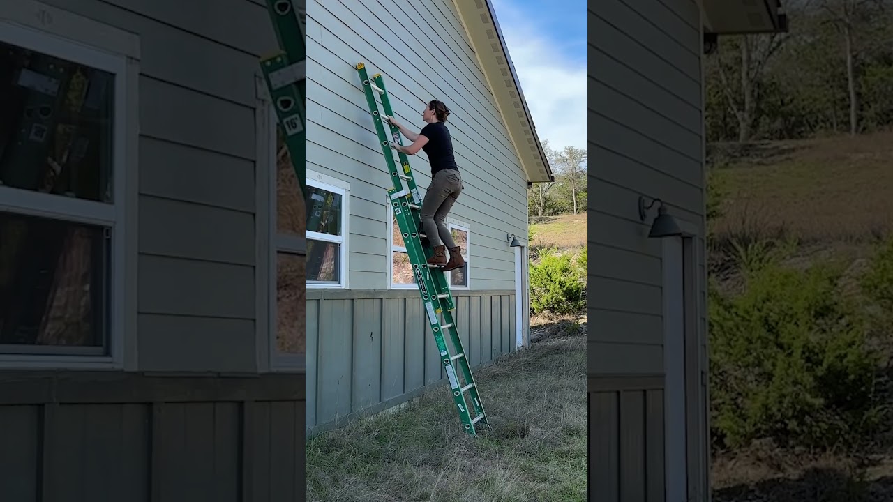 Finding the Safe Angle for Ladders at Home Projects