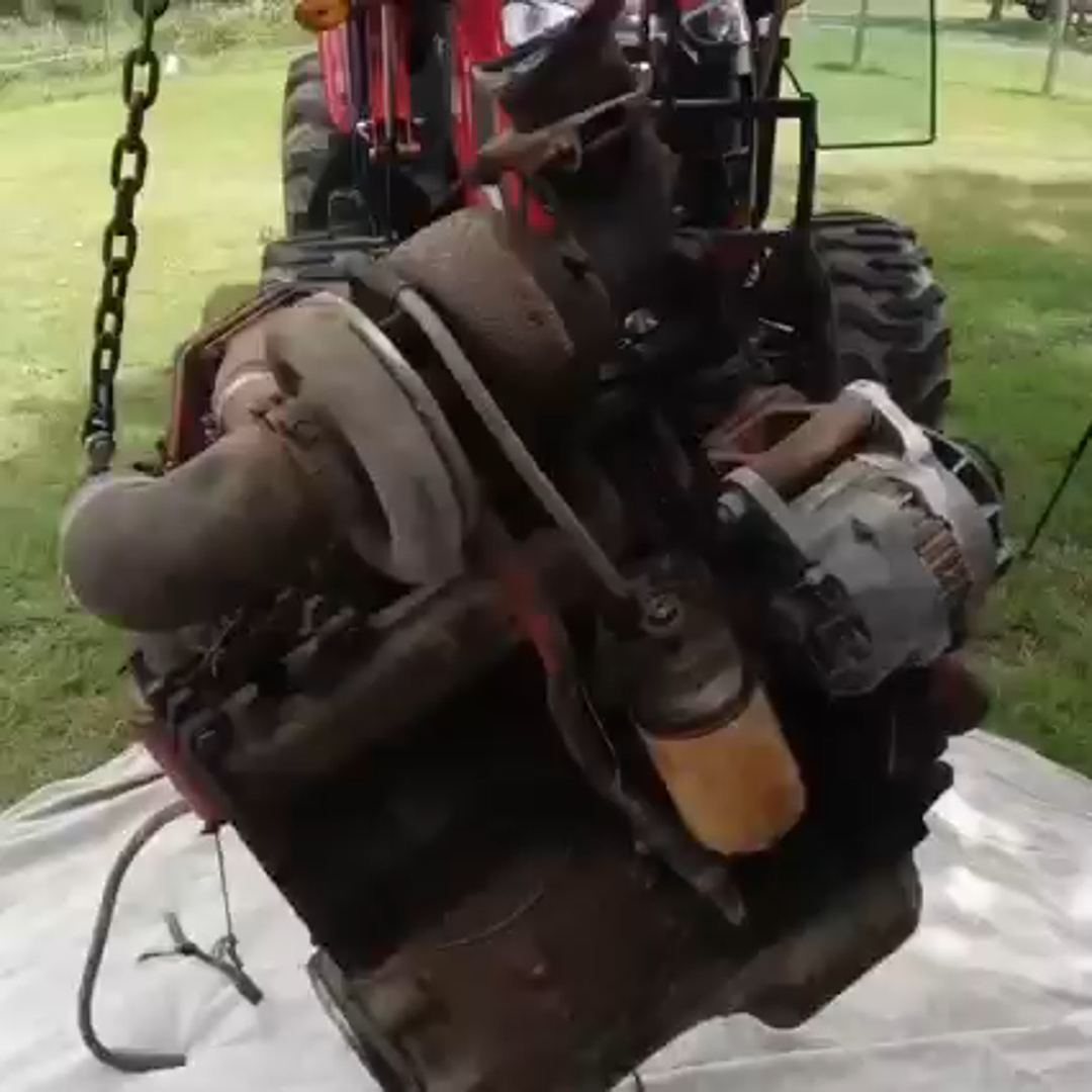 Plans Changed After Pressure Washing My Diesel Engine!