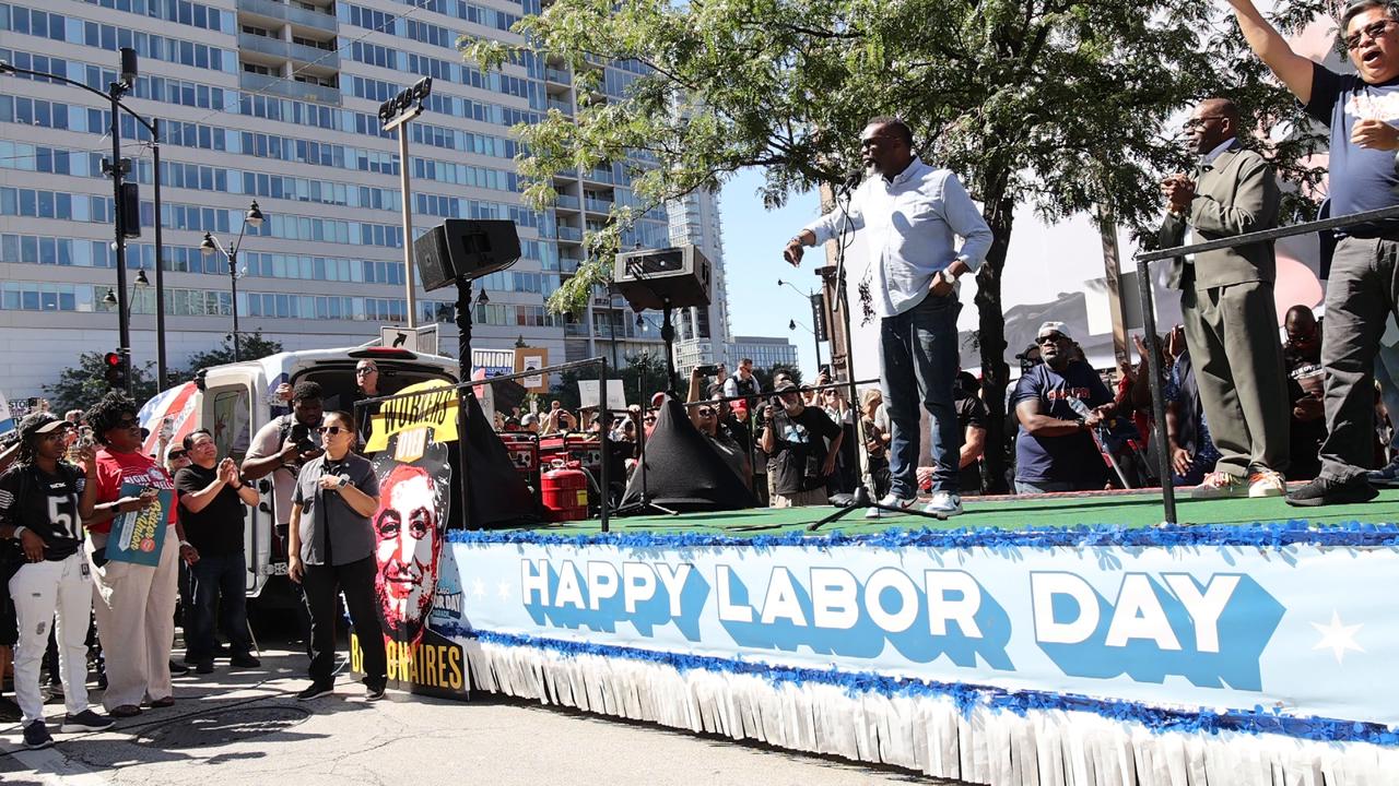 IL: Labor Day march and rally in Chicago - 63705938