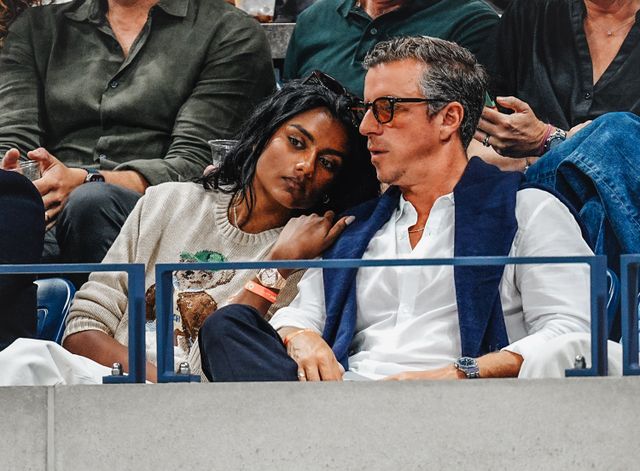 Simone Ashley Kisses Mystery Man at the U.S. Open Weeks After Joshua ...