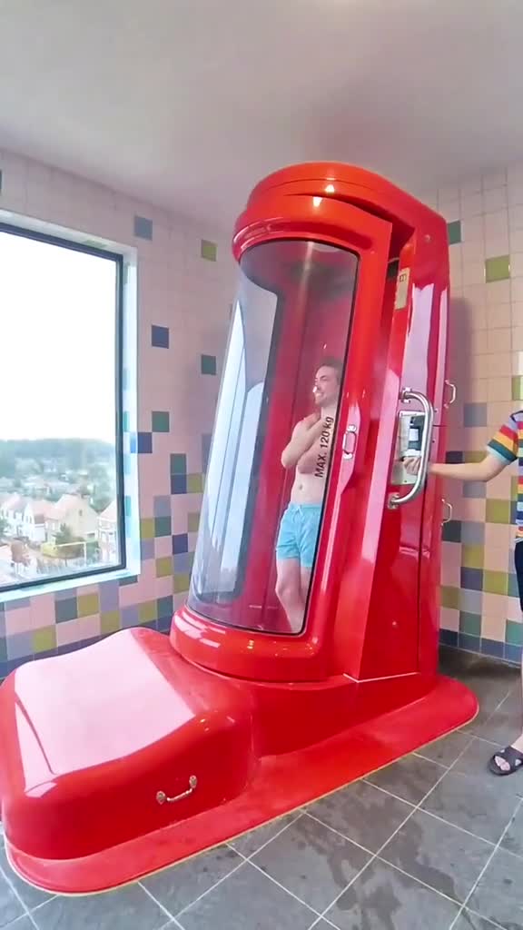 Would You Dare Try This Water Slide Drop Capsule?