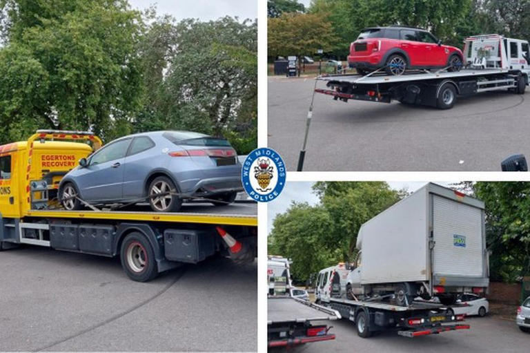 Dozens of cars seized in Birmingham in 24-hour crackdown on uninsured ...