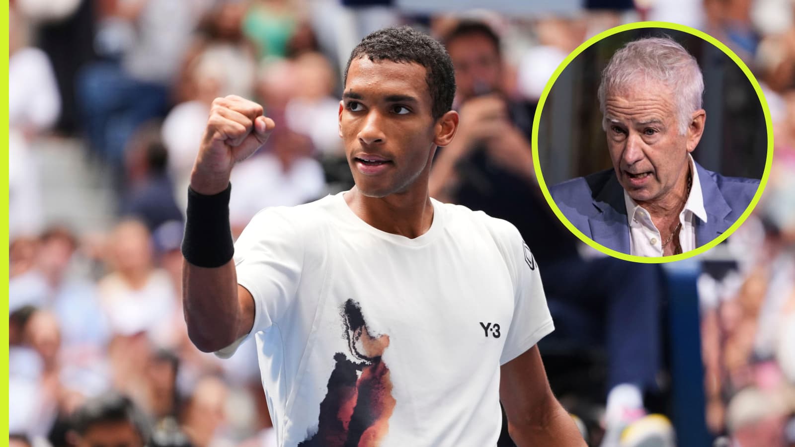 John McEnroe suggests Roland Garros made a mistake for Felix Auger ...