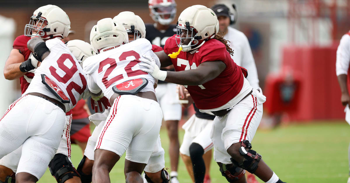 Practice Photos & Video: Alabama hits the field for first workout of ...
