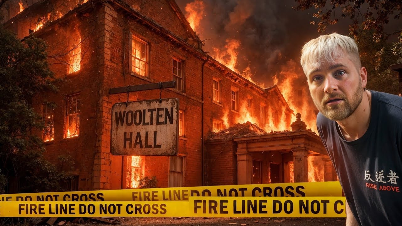 The abandoned mansion that burned down - my final video here (Liverpool ...