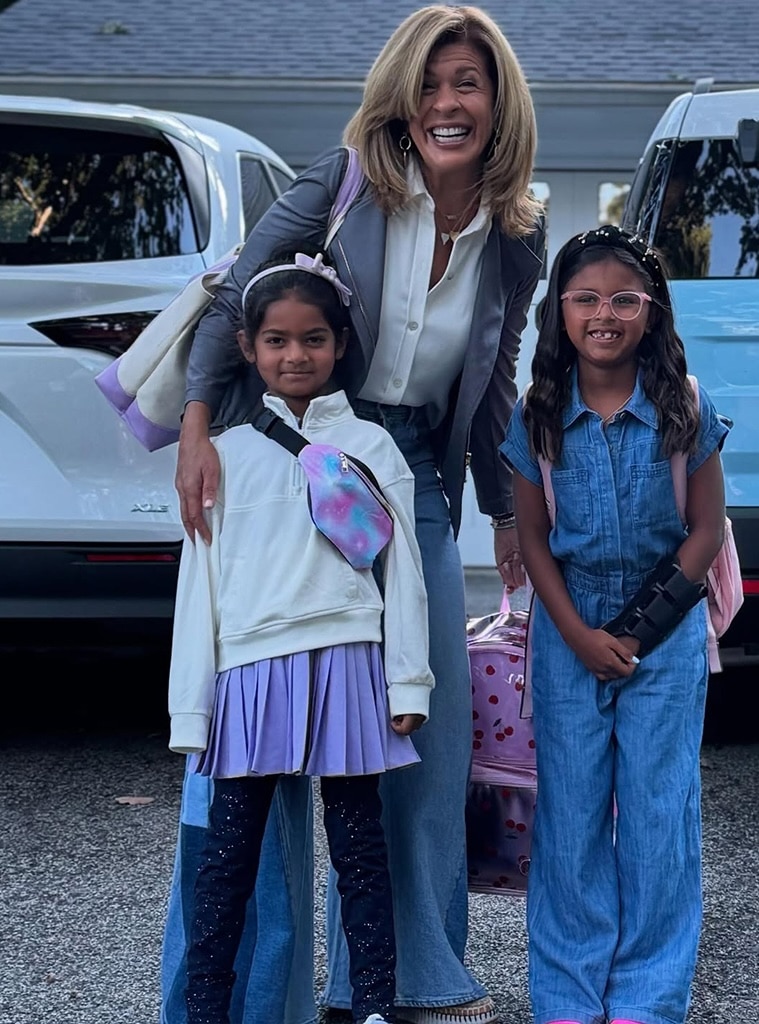 Hoda Kotb Shares Pics of Daughters Haley & Hope’s First Day of School