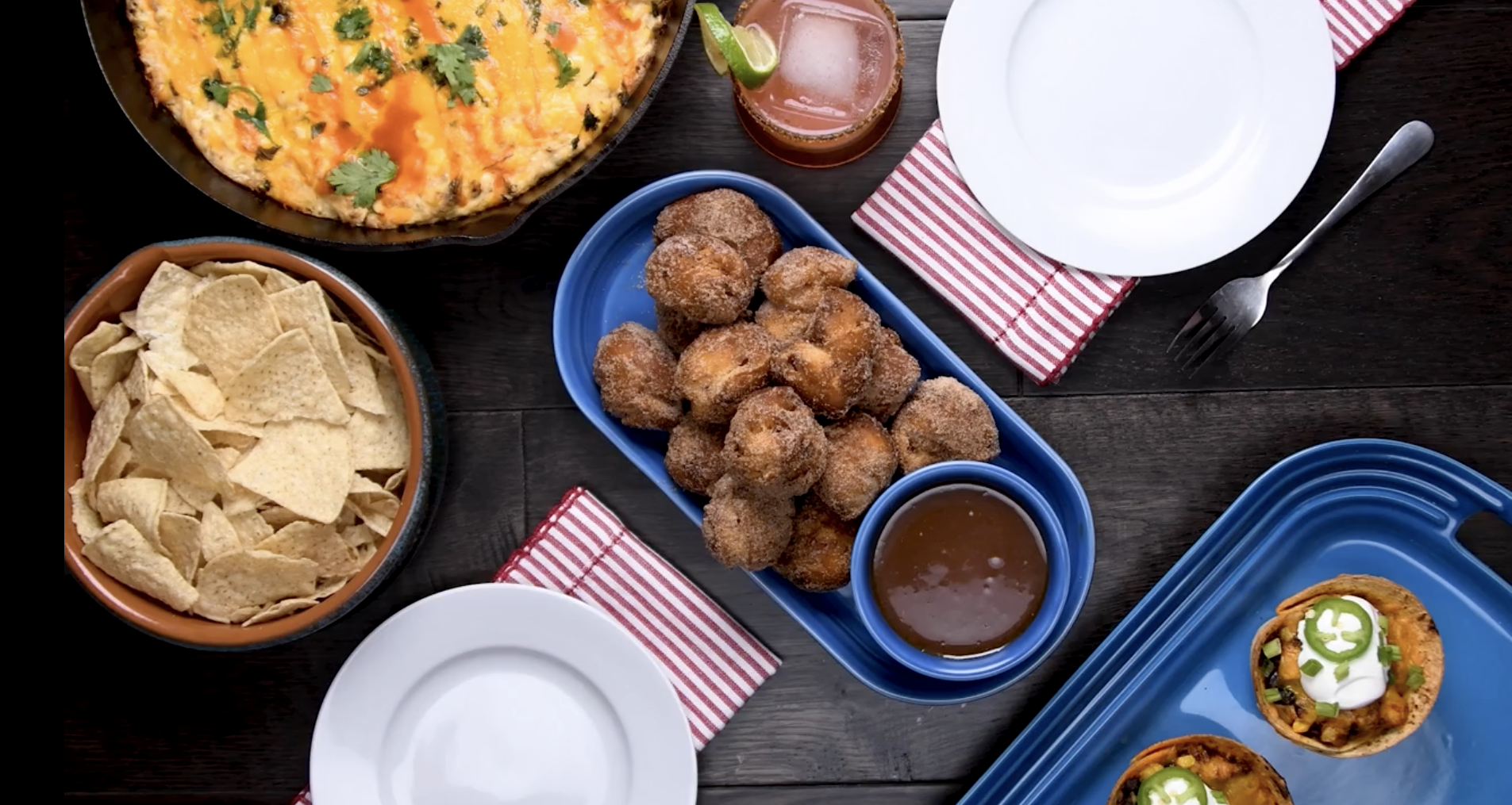 3-Course Dinner & Cocktail: Spicy & Sweet Recipes!