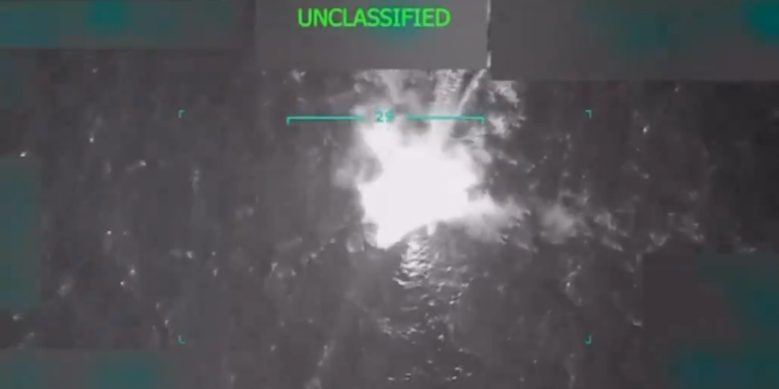 Källor: USA använde civilmålat plan vid attack