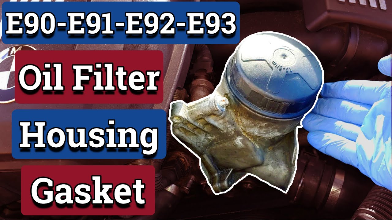 BMW oil filter housing gasket fix